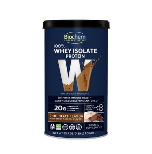 Chocolate Whey Protein Powder: Non-GMO, Vegetarian, Grass-Fed – Biochem ...