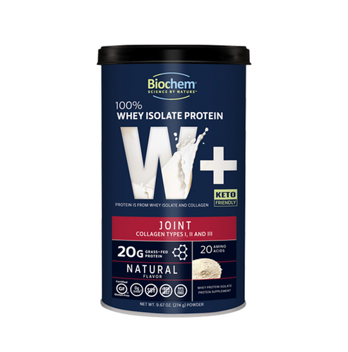 Whey Protein Isolate + | Natural + Joint – Biochem Protein